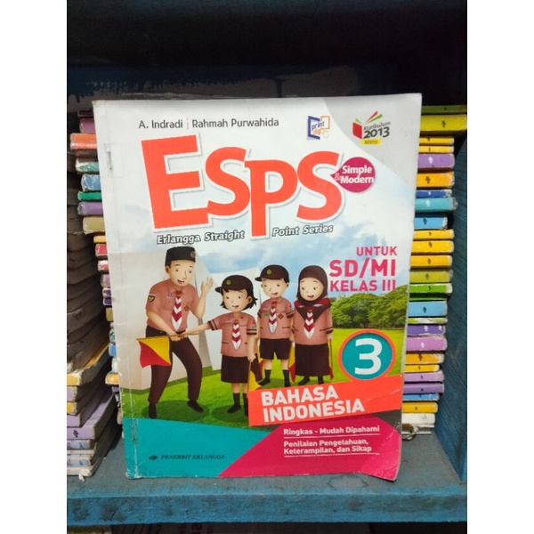 Jual Buku Esps Bahasa Indonesia kelas/kls 3 SD Erlangga | Shopee Indonesia