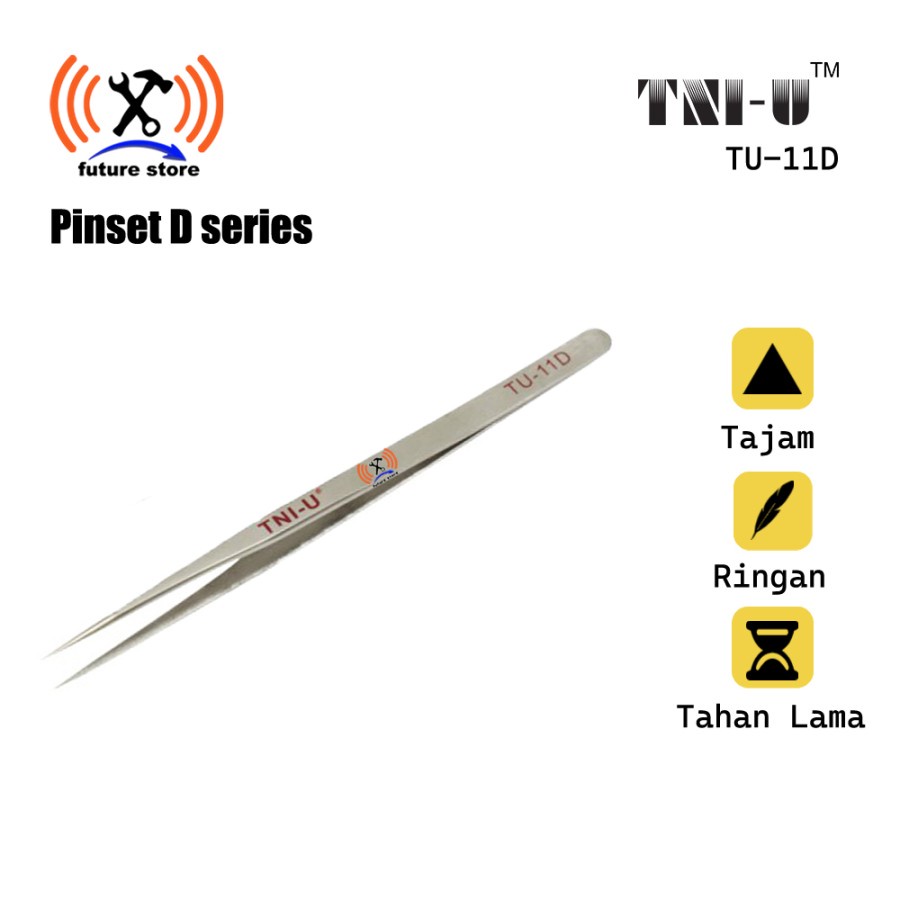 Jual TNI-U TU-11D Pinset Seri D Tweezer D Series Multi Tool/Multi Capit ...