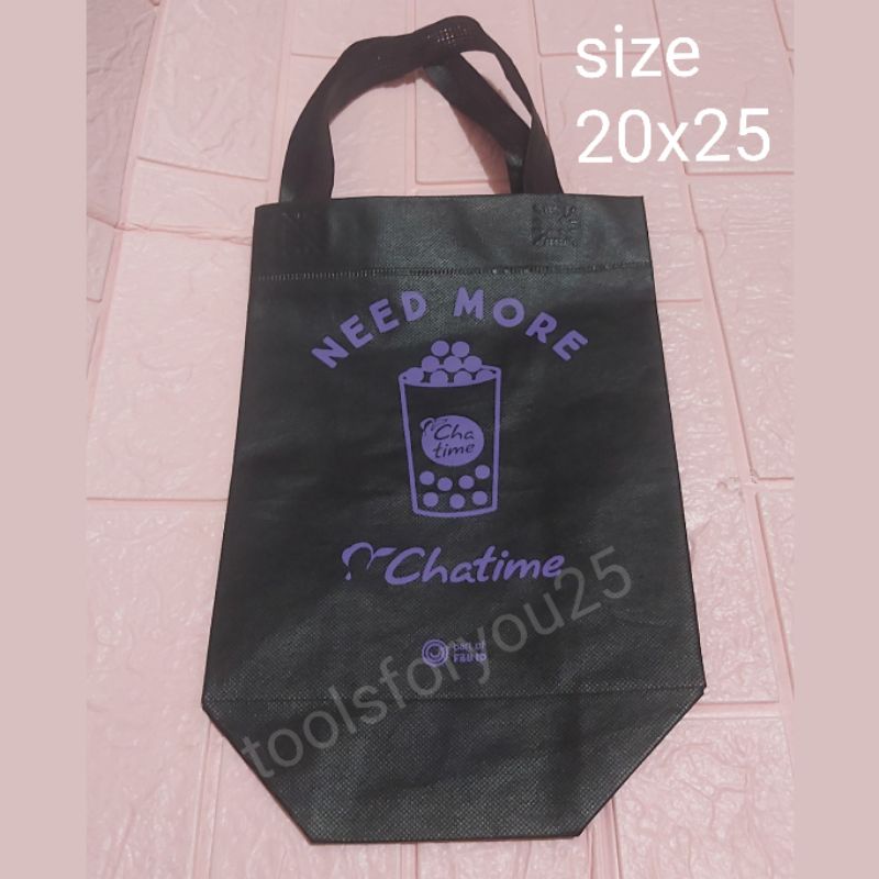 Jual Totebag/Spunbond Richeese,Yoshinoya,Hokben,Mcd,RotiO,Chatime,Tawan ...