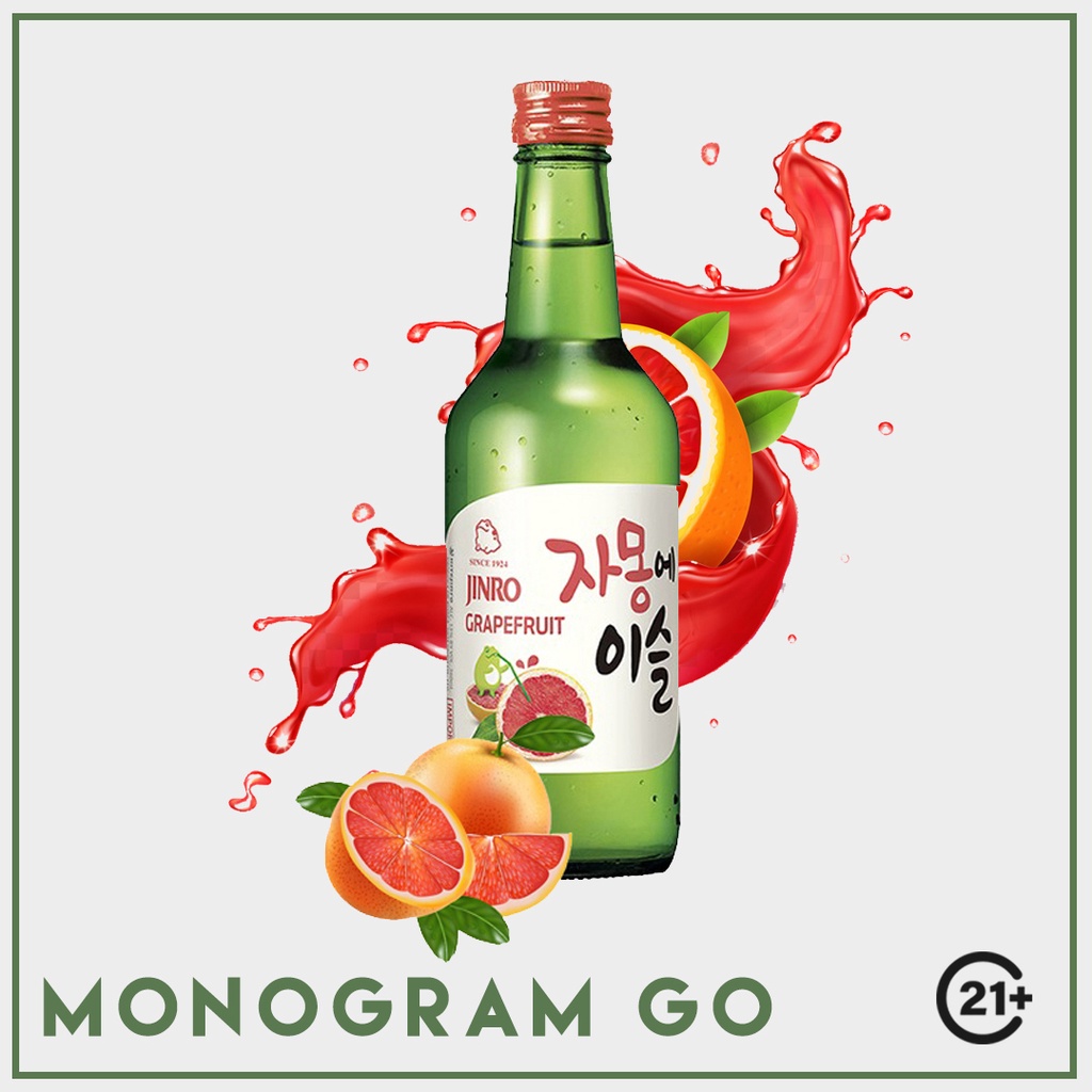 Jual Soju Jinro Chamisul Grape Fruit 360ml | Shopee Indonesia