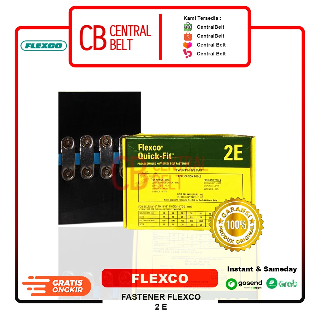 Jual FASTENER FLEXCO - 2E | Shopee Indonesia