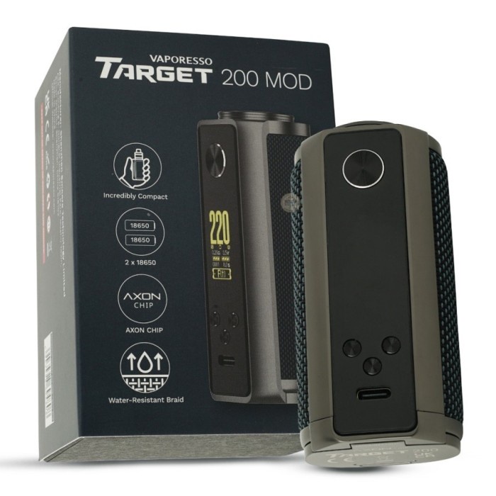 Jual TARGET 200W MOD ONLY AUTHENTIC BY VAPORESSO | Shopee Indonesia