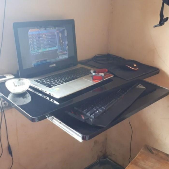 Jual Reina | Meja Komputer 80 X 40 Cm Dan Keyboard Tray / Tempat ...