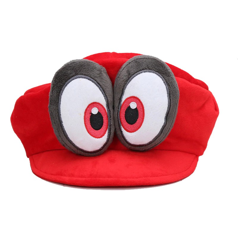 Jual baby toys Game Super Mario Odyssey Cappy 3D Hat Adult Child Anime ...