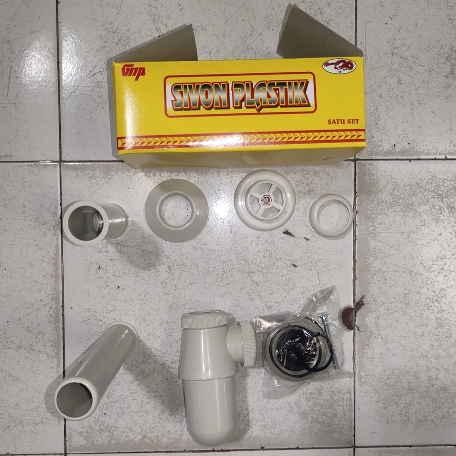 Jual Sivon Plastic / Sifon Plastik PVC Botol Wastafel | Shopee Indonesia