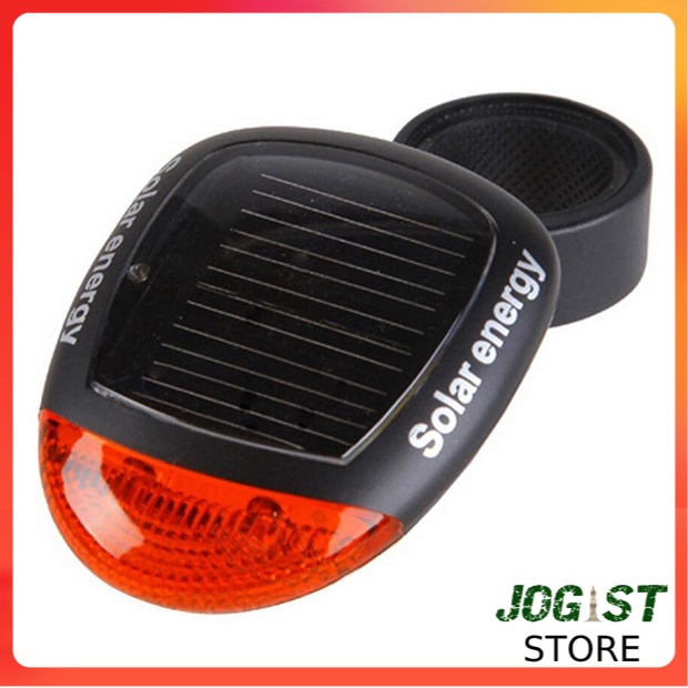 Jual Solar Bicyle Taillight Warning Light / Lampu Rambu Sepeda - 909 ...