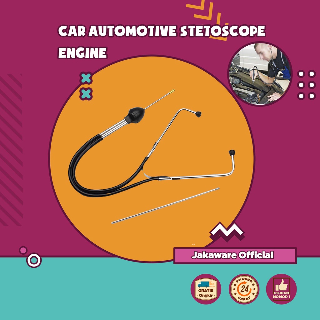 Jual CAR AUTOMOTIVE STETOSCOPE ENGINE DIAGNOSTIC TOOL ANALISA DIAGNOSIS ...
