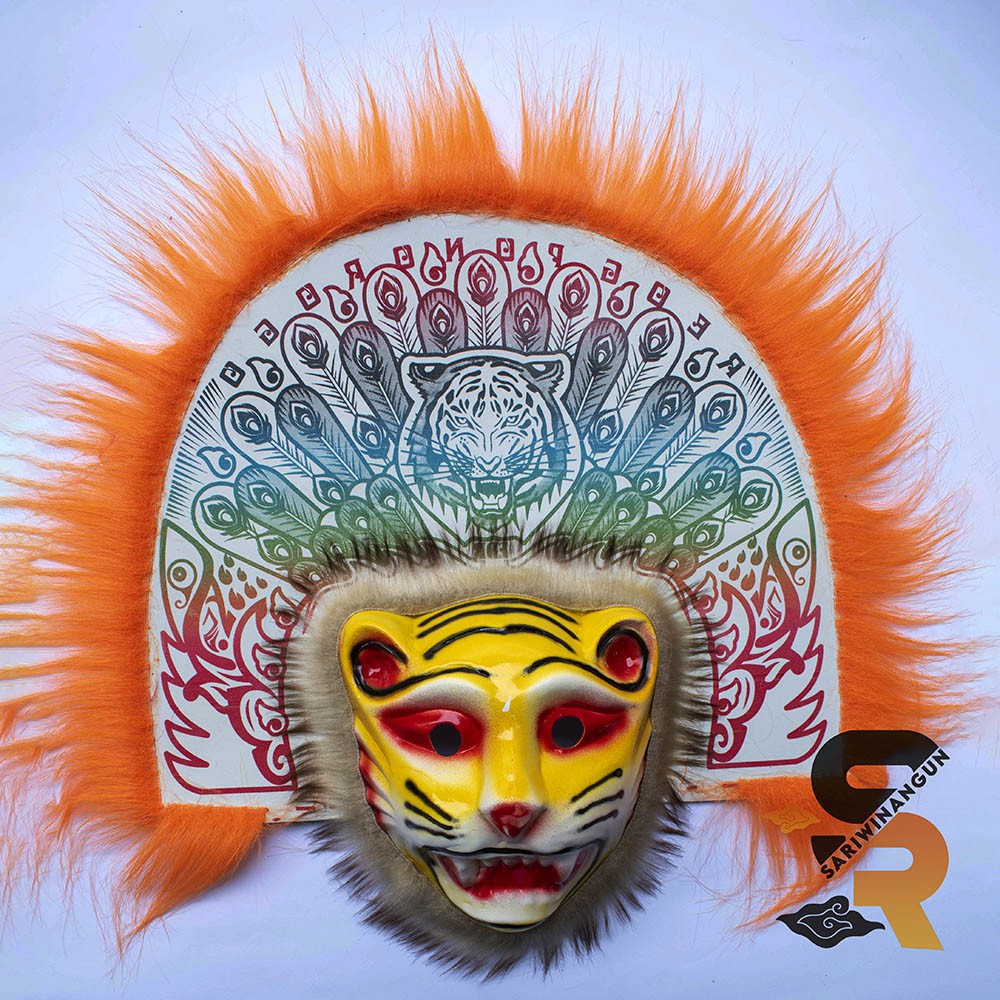 Jual Topeng Reog Macan Barongsai Termurah per kodi 20 pcs | Shopee ...