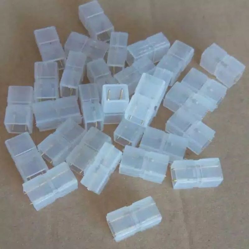 Jual SAMBUNGAN LAMPU LED STRIP AC 220V lebar 6mm Untuk type 5050,4040 ...