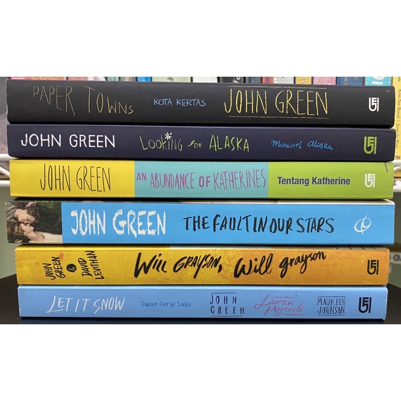 Jual Koleksi Novel John Green: Looking For Alaska/Paper Towns/An ...