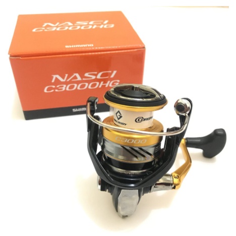 Jual REEL Shimano NASCI C3000HG (ORI) | Shopee Indonesia