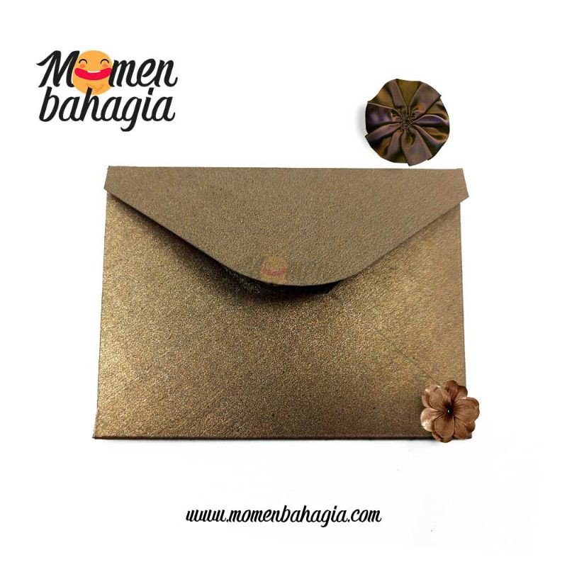 Jual Amplop Mini Amplop A7 Ivy Brown isi 10 | Shopee Indonesia