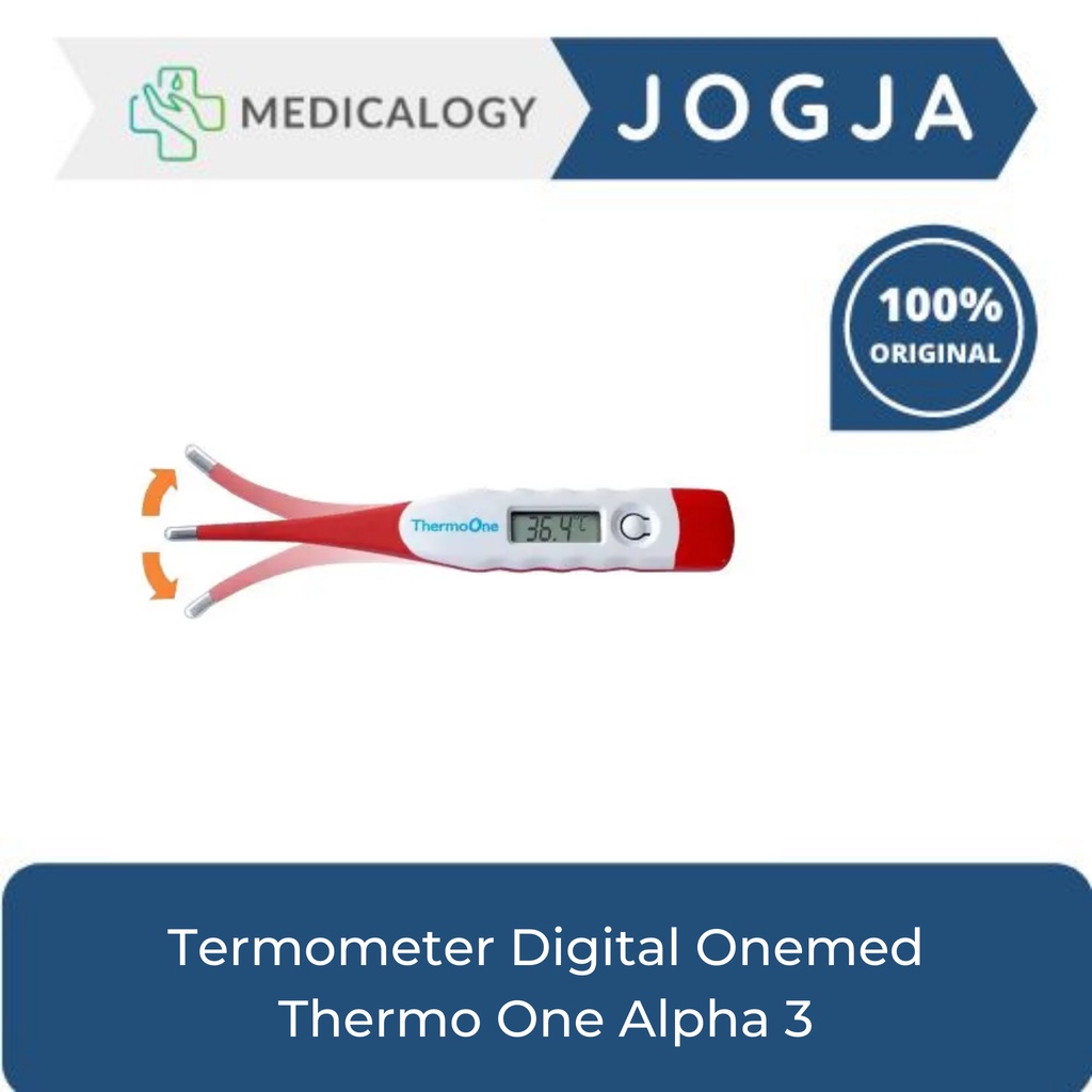 Jual Termometer Digital Onemed Ujung Lentur Fleksibel Onemed Thermo One ...