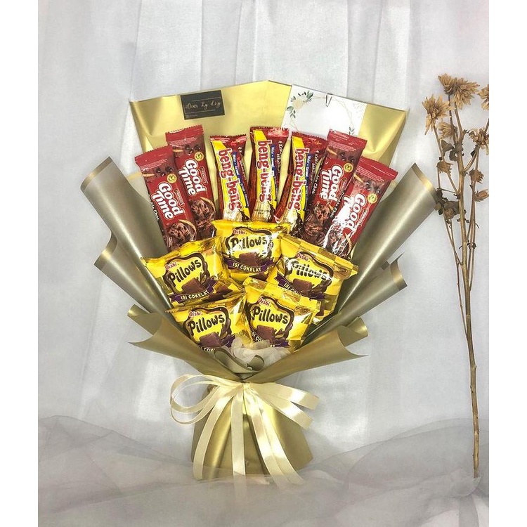 Jual Buket Snack (Isi Snack Random)/ Buket Hari guru/ Buket Kado Wisuda ...