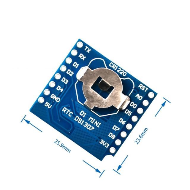 Jual RTC DS1307 (Real Time Clock) Shield for WeMos D1 beetron65 Murah ...