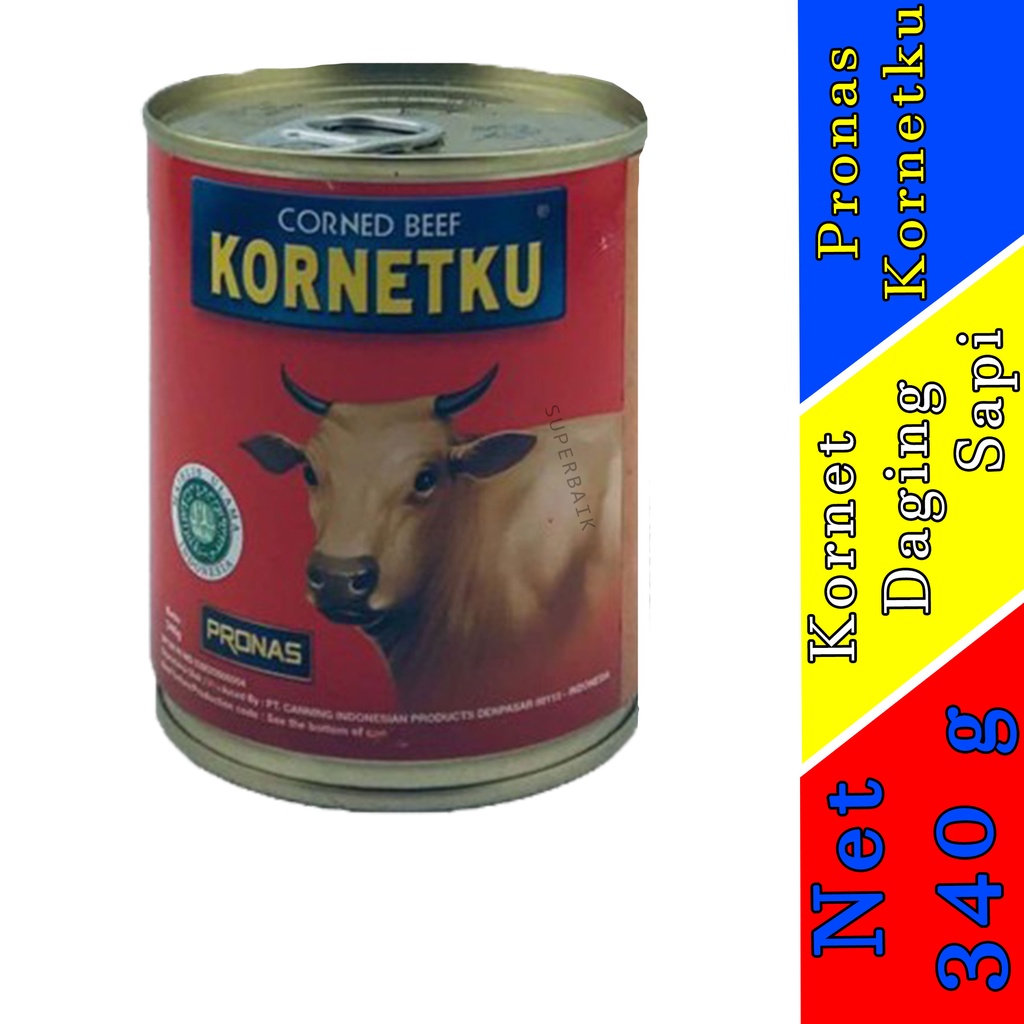 Jual Kornet Pronas- Pronas - Kornetku - Kornet Daging Sapi - 340 G ...
