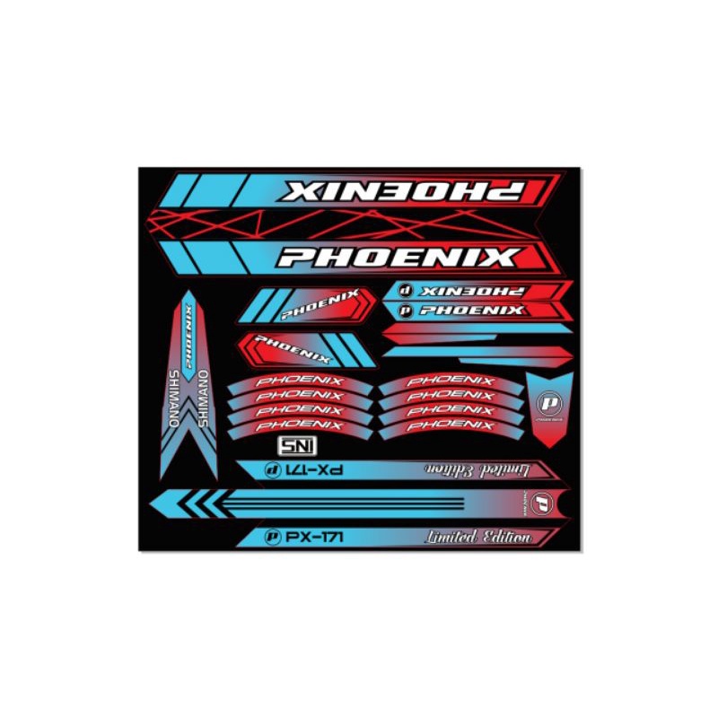 Jual stiker decal sepeda gunung/MTB Phoenix | Shopee Indonesia