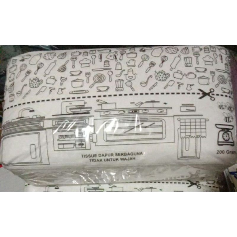 Jual BE CLEAN tisu DAPUR / 200 gr / bukan untuk wajah | Shopee Indonesia