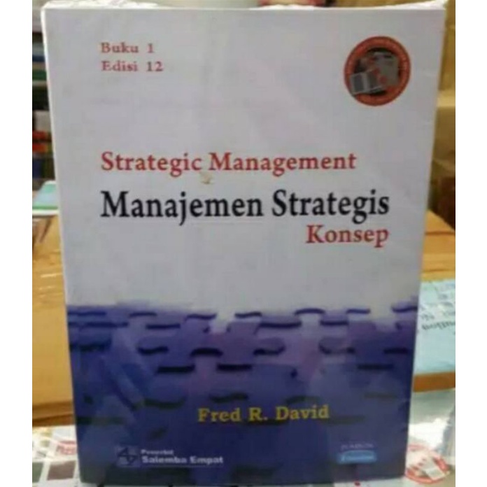 Jual Manajemen Strategis Konsep Ed 12 Buku 1 by Fred R David | Shopee Indonesia