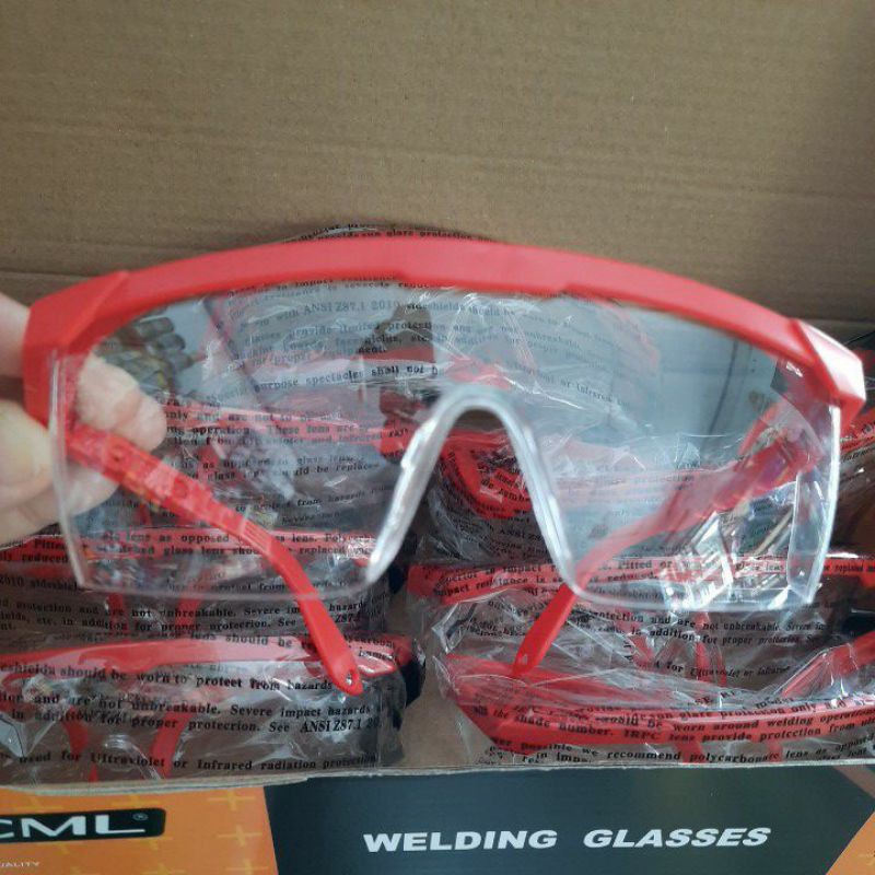 Jual Kacamata transparan kacamata bening kaca mata cutting besi las ...