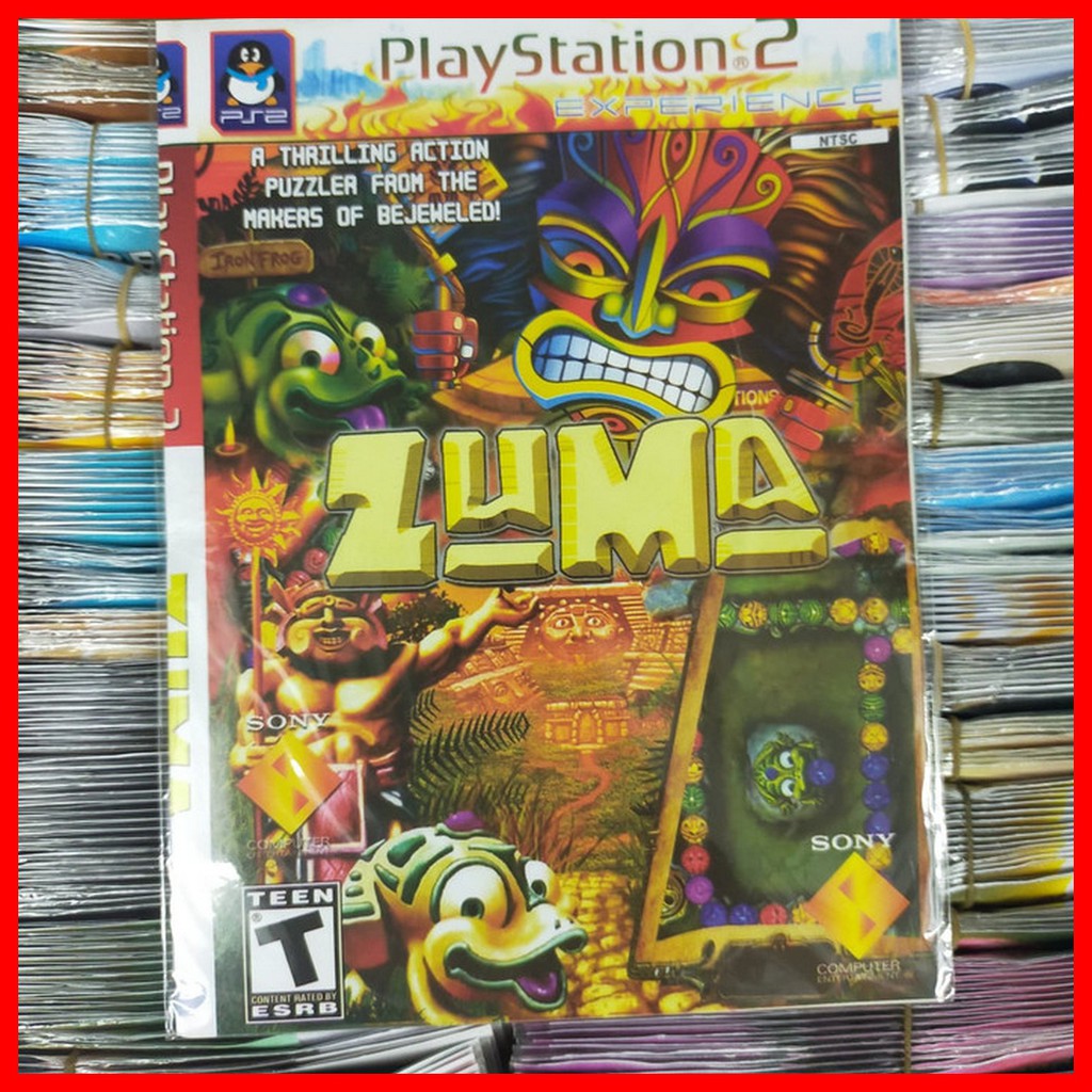Jual BELI 5 GRATIS 1!!! KASET PS2 ZUMA /ps 2 zuma | Shopee Indonesia