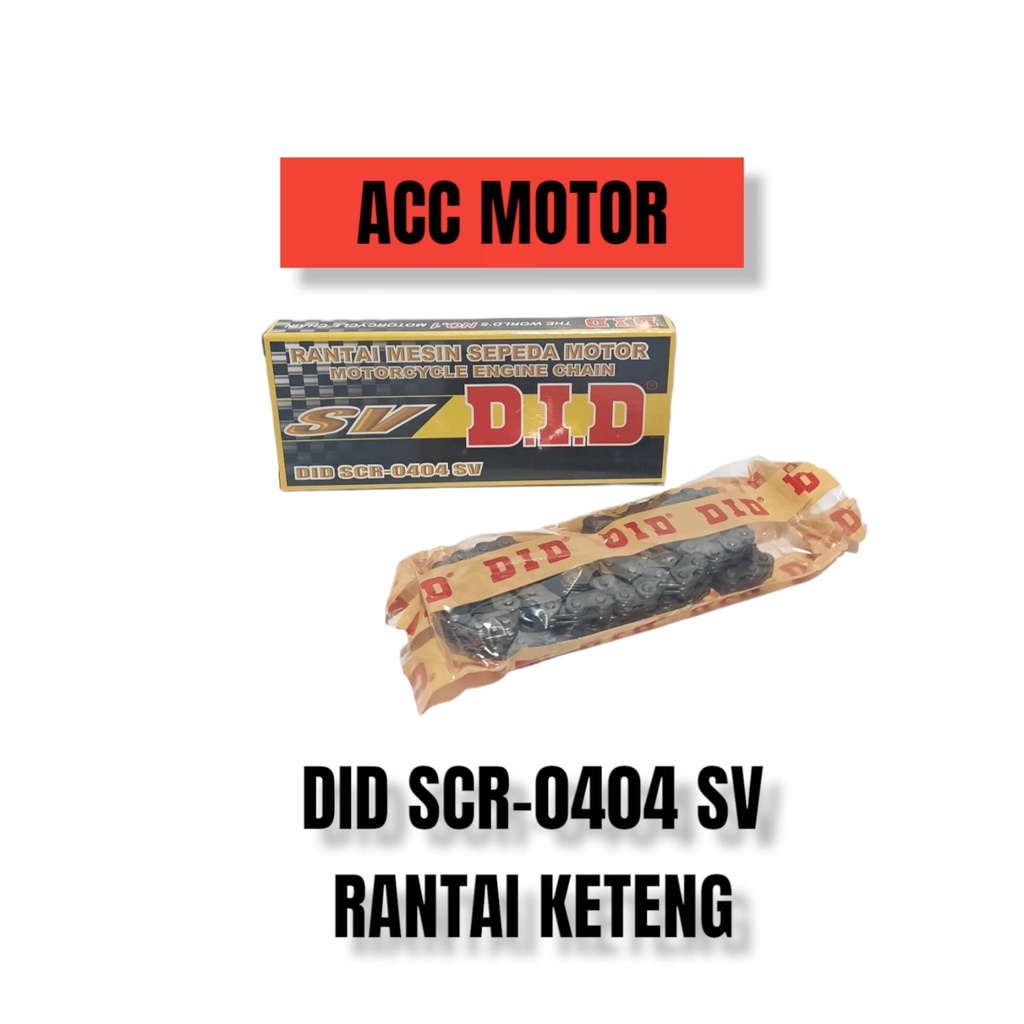 Jual Rantai Keteng Timing Kamprat Motor DID Kupu-Kupu SCR0404SV 86L ...