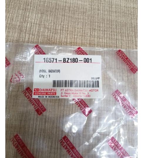 Jual Baru - Selang Radiator Bawah Original Astra Daihatsu 16571-BZ180 ...