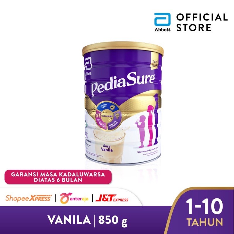 Jual Pediasure Vanila 850 g (1-10 tahun) Susu Formula Pertumbuhan Anak | Shopee Indonesia