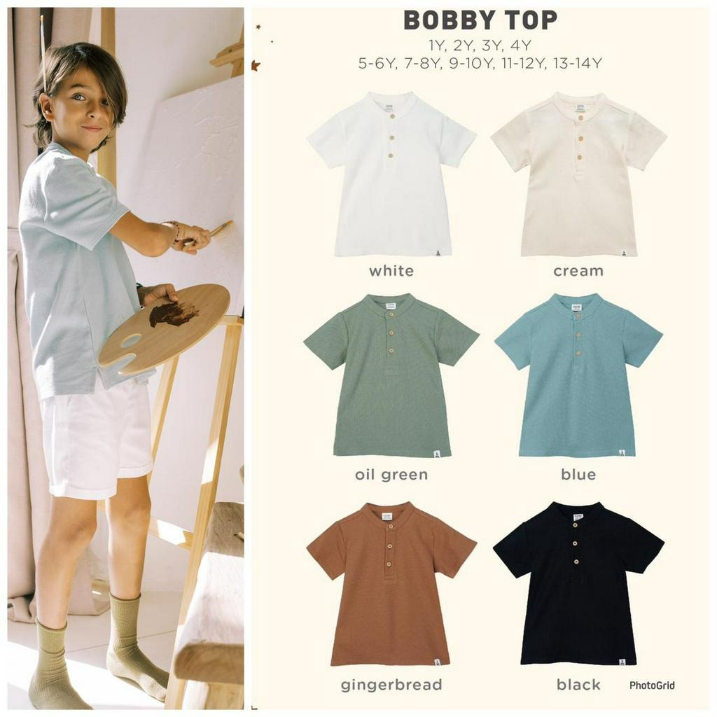 Jual Bobby Top Bohopanna Part 2 (Cream, Oil Green, Black) | Shopee ...
