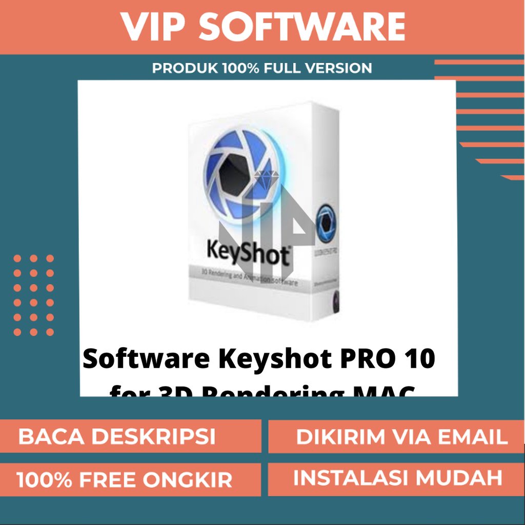 Jual Keyshoot PRO 10 Keyshot for 3D Rendering MAC Terbaru PRO Plus | Shopee Indonesia