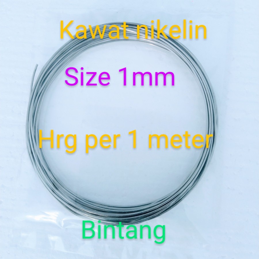 Jual nikelin niklin 1 mm jual per meter | Shopee Indonesia