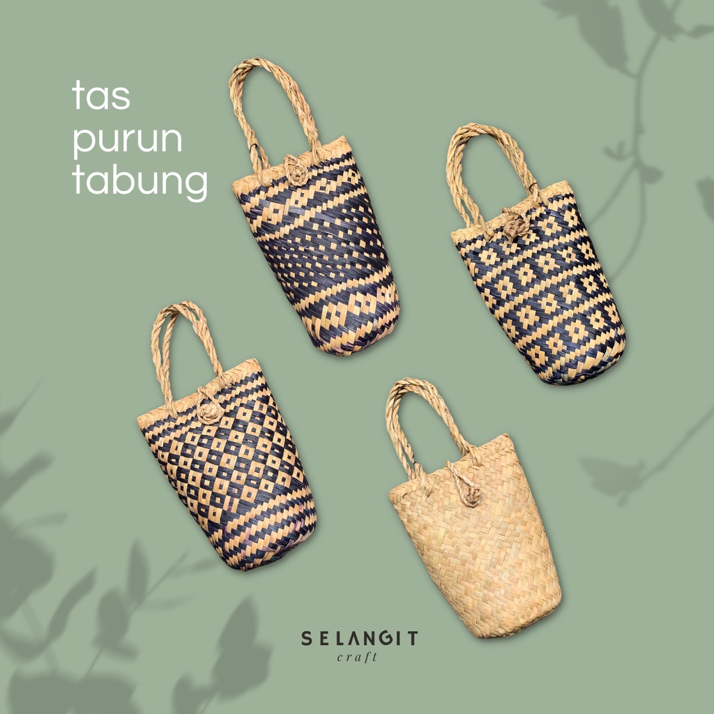 Jual Tas Mini Etnik Anyaman Purun Kalimantan | Shopee Indonesia