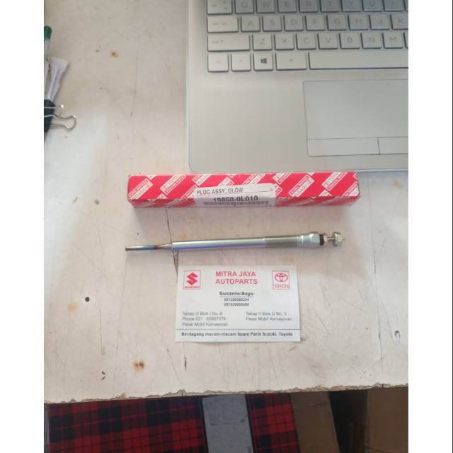 Jual Busi Pemanas Glow Plug Innova Inova Fortuner Hilux Diesel | Shopee ...