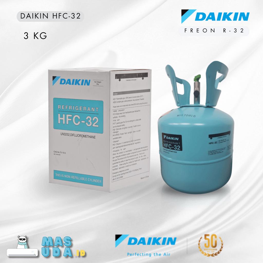 Jual Freon Daikin HFC-32 3Kg | Refrigerant R-32 Original Daikin 3Kg | Shopee Indonesia