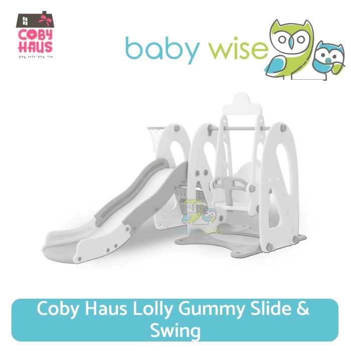 Jual Coby Haus Lolly Gummy Slide & Swing | Shopee Indonesia