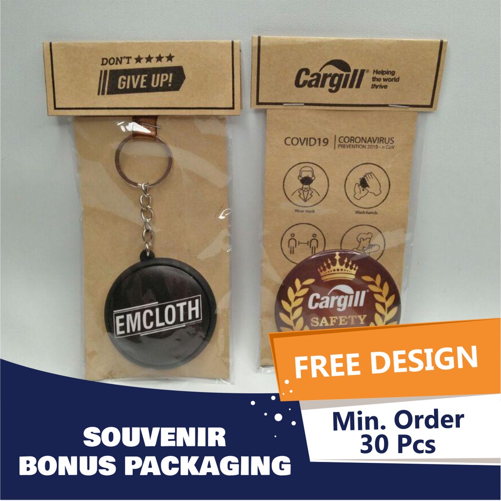 Jual Pin Peniti Gantungan Kunci Ganci Keychain Custom Lucu 1 Satu dan 2 ...