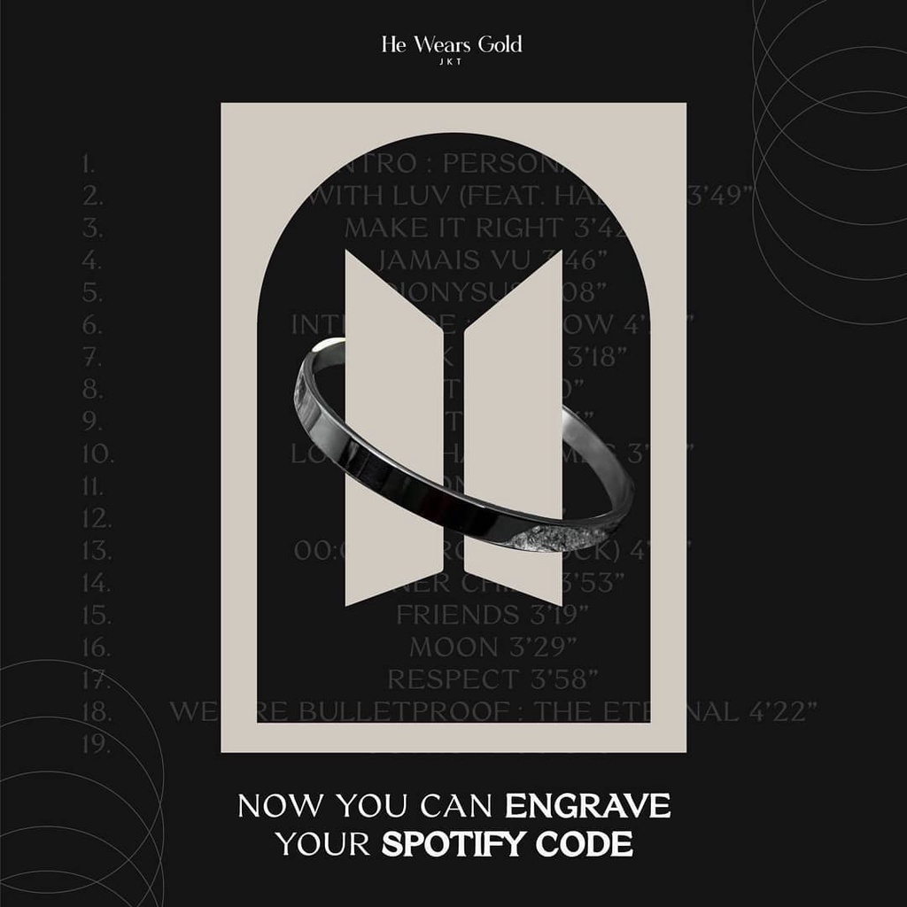 Jual Spotify Code Engraving | Ukiran Tambahan | Custom Lagu | Shopee ...