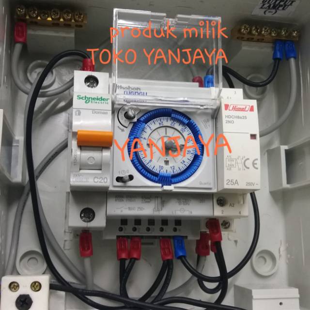 Jual Panel timer lampu otomatis seting timer theben sul181d | Shopee ...