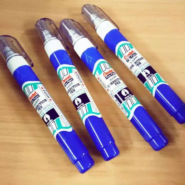 Jual Per buah Tipex Pentel Model Pulpen Zl62-W | Shopee Indonesia