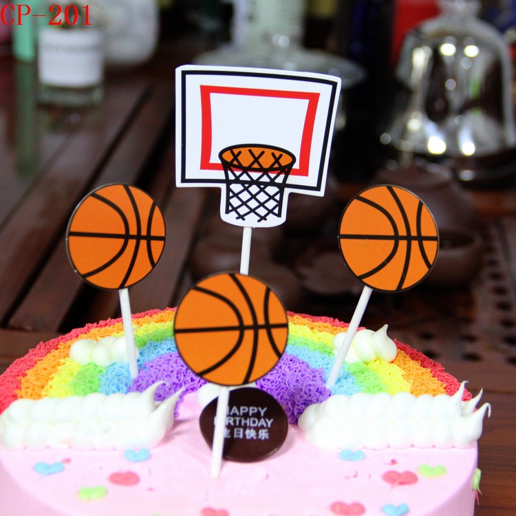 Jual TOPPER CAKE/ HIASAN KUE TEMA BASKET | Shopee Indonesia