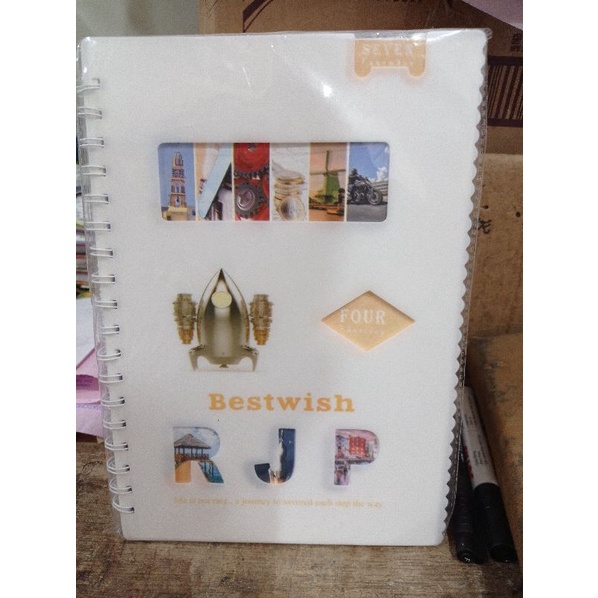 Jual Buku binder B5/ukuran big bos isi 80lbr ukuran 18x26 | Shopee ...