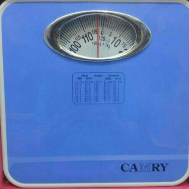 Jual Timbangan Berat Badan Analog Jarum Pegas Manual Camry BIRU BR9015B ...