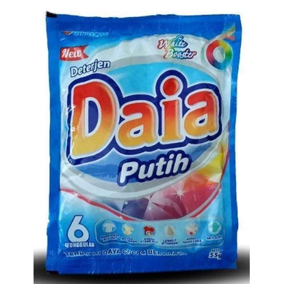 Jual DAIA DETERJEN POWDER BUBUK SOFTENER 46 GR ROMANTIC PINK CLEAN FRESH FLORAL BLOSSOM LEMON ...