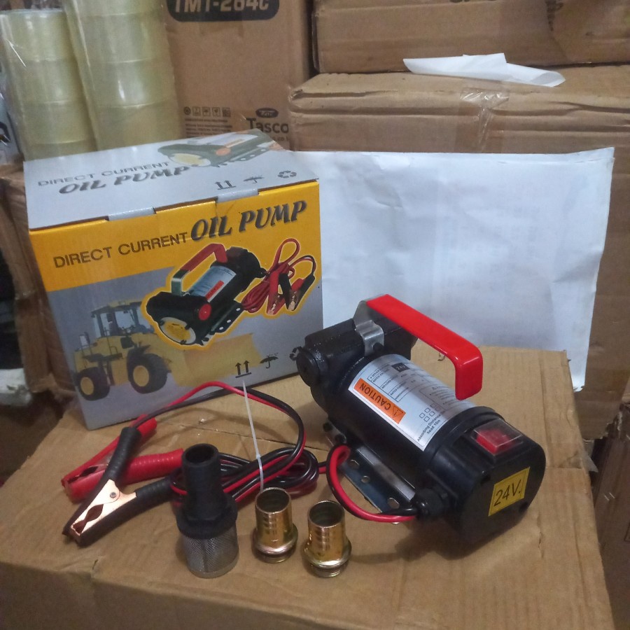 Jual Pompa Oli Arus DC ACCU 24V Untuk Sedot Oli Bensin Solar YB40 24 ...