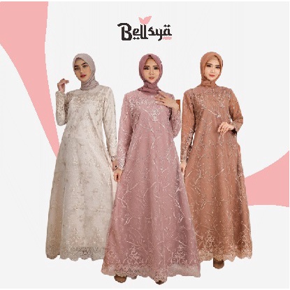 Jual [Model Baru] Gamis Brukat Jumbo Dewasa Busui Bumil Seragaman Zuha ...