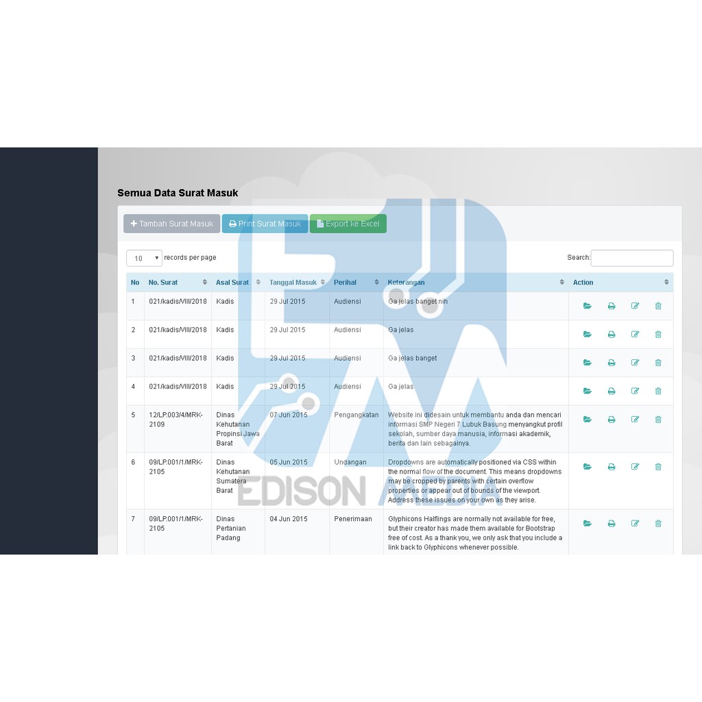 Jual SOURCE CODE - Aplikasi Manajemen Surat Berbasis WEB | Shopee Indonesia