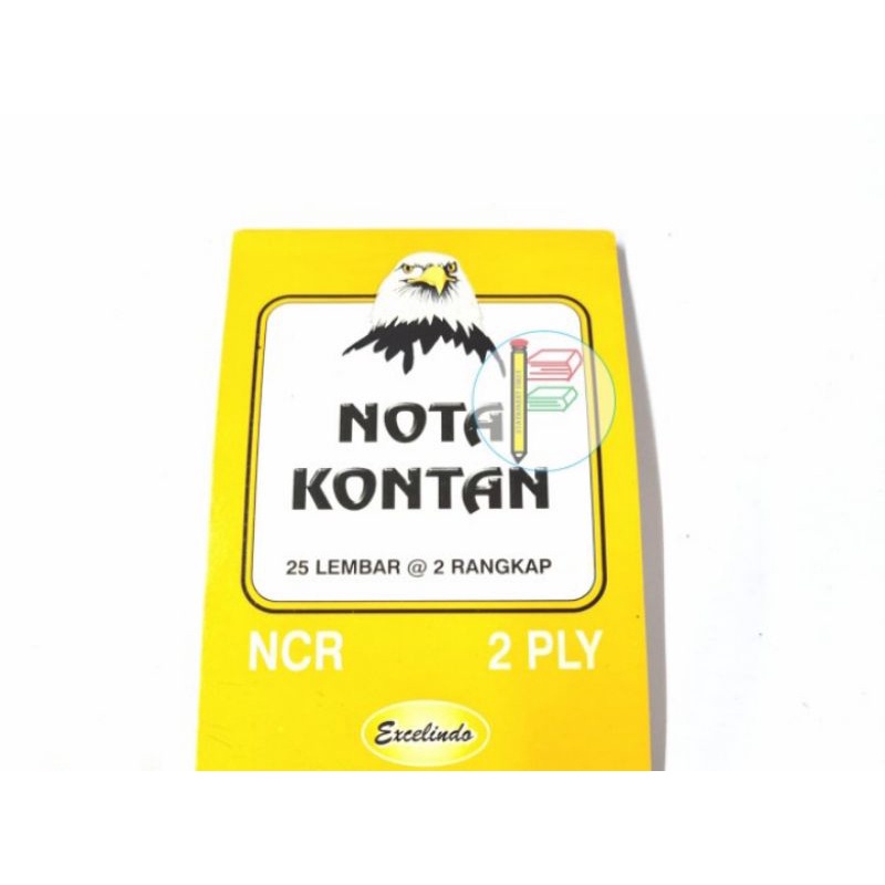 Jual Buku Nota K2 Excelindo /Nota Kontan 2 Ply NCR / Nota 2 Rangkap per ...