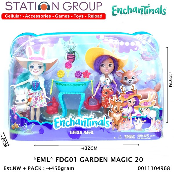 Jual ENCHANTIMALS FDG01 GARDEN MAGIC 20-BONEKA MAINAN ANAK | Shopee ...