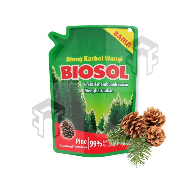 Jual Biosol Karbol Wangi 400ml Pouch | Shopee Indonesia