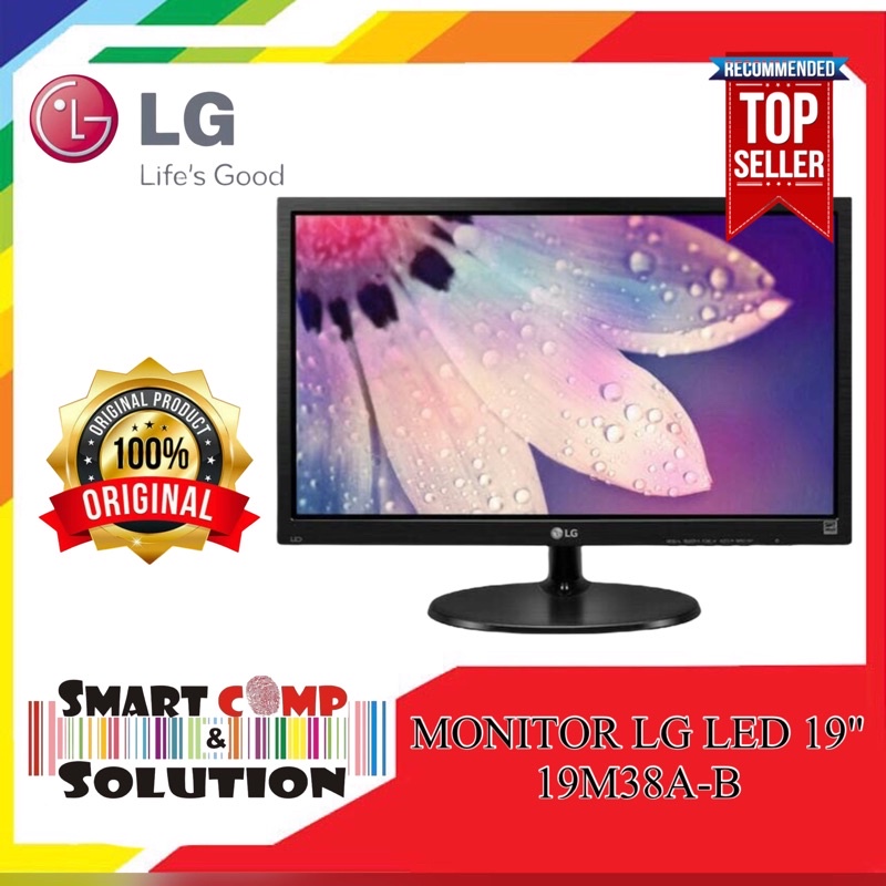 Jual Monitor LG LED 19 inch 19M38AB | Shopee Indonesia